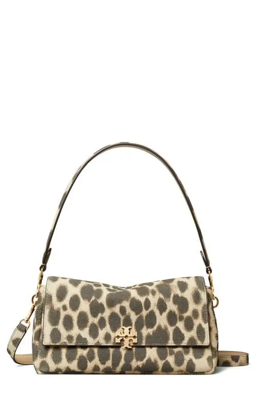 Tory Burch Small Charlie Shoulder Bag - Leopard Spots