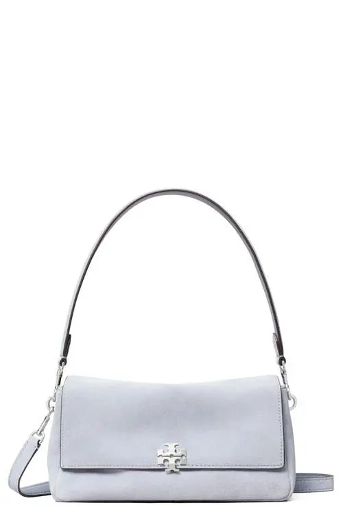 Tory Burch Small Charlie Shoulder Bag - Light Blue