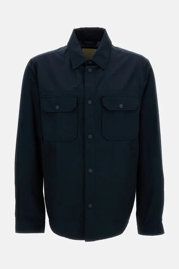 Woolrich Light Over-shirt Ramar - Blue