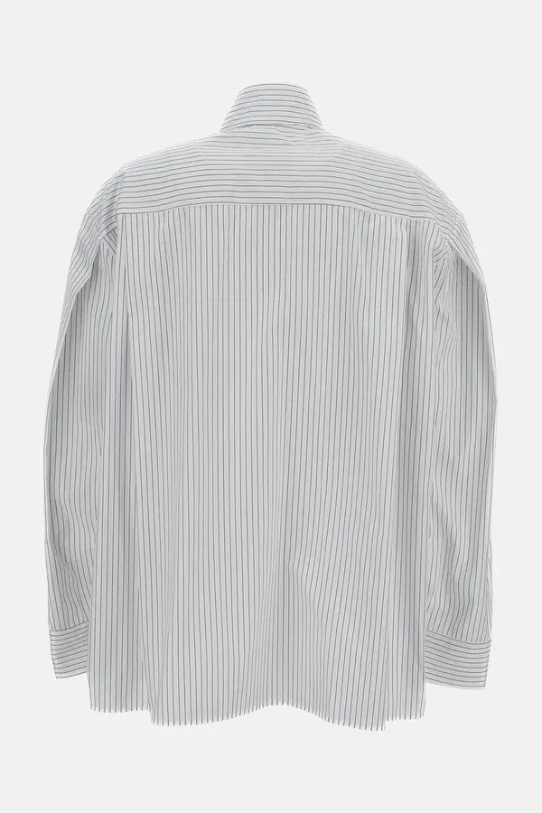 MAISON JEJIA Striped Cotton Shirt - Multicolor