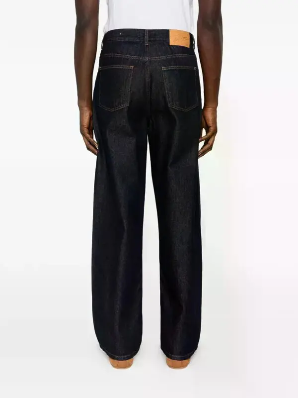 LES DEUX Roi Buttoned Jeans - Blue
