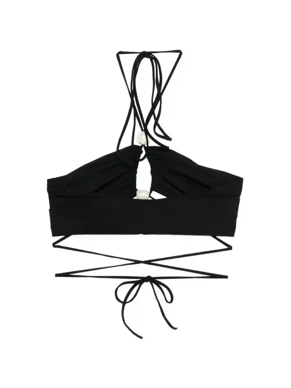 Magda Butrym Gathered Tie Beachwear