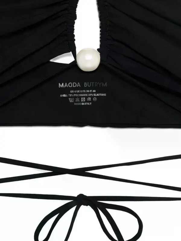 Magda Butrym Gathered Tie Beachwear
