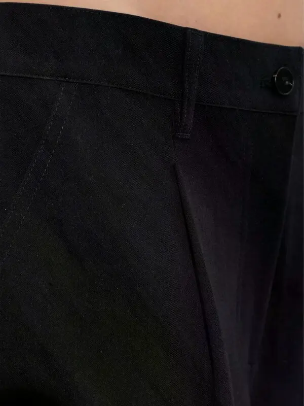 SAMSOE SAMSOE Pleated Trousers - Black