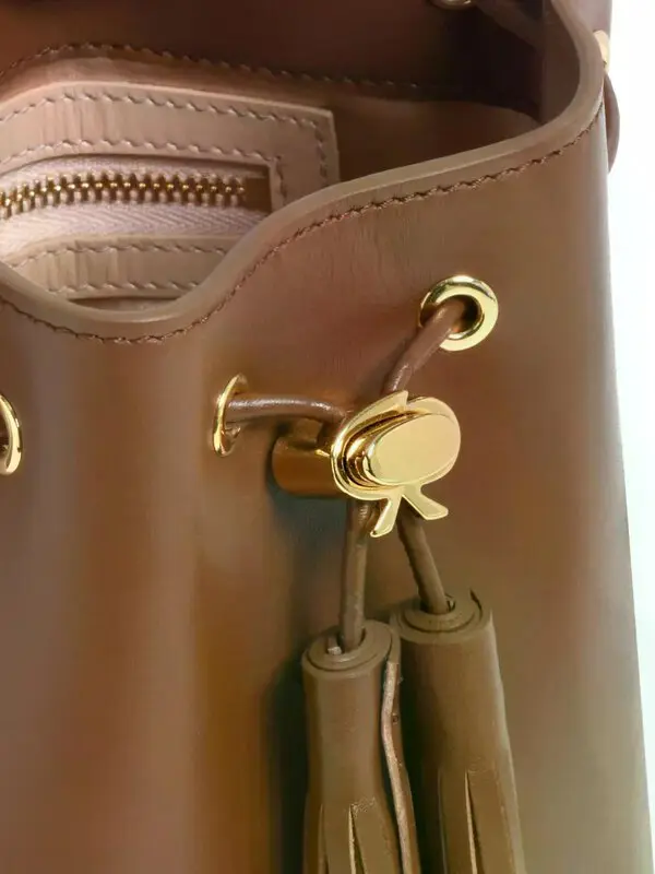 GIANVITO ROSSI Sienna Shanti Top Handle Bag - Brown