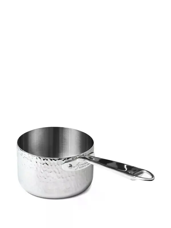 PENTOLE AGNELLI Hammered Inox Saucepan