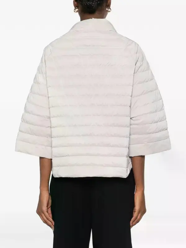 MOORER Zip-up Quilted Jacket