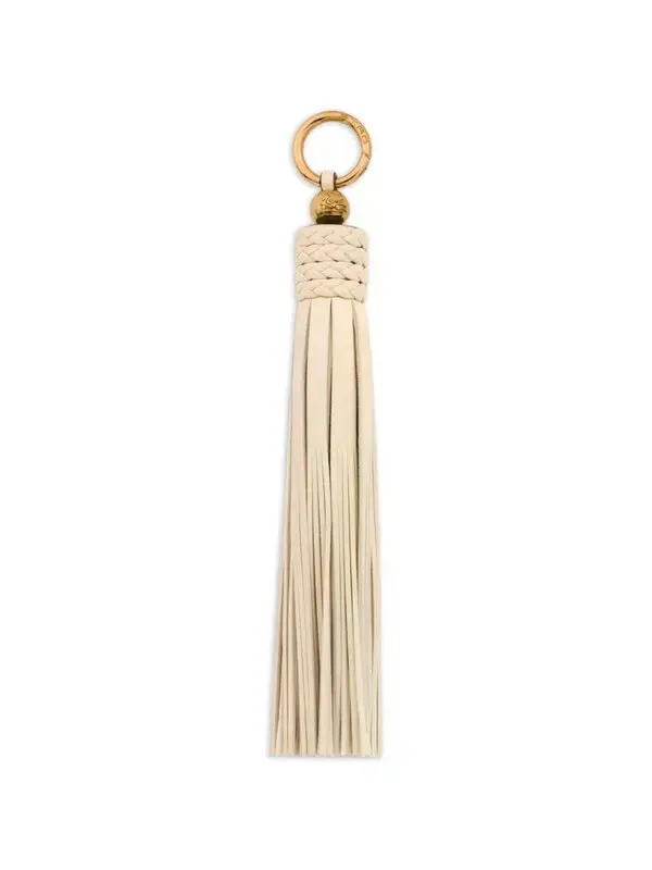 Etro Leather Tassel Charm - Neutrals
