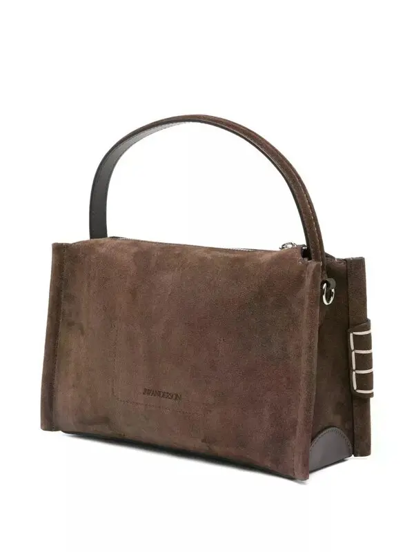 JW Anderson Small Loafer Top Handle Bag - Brown
