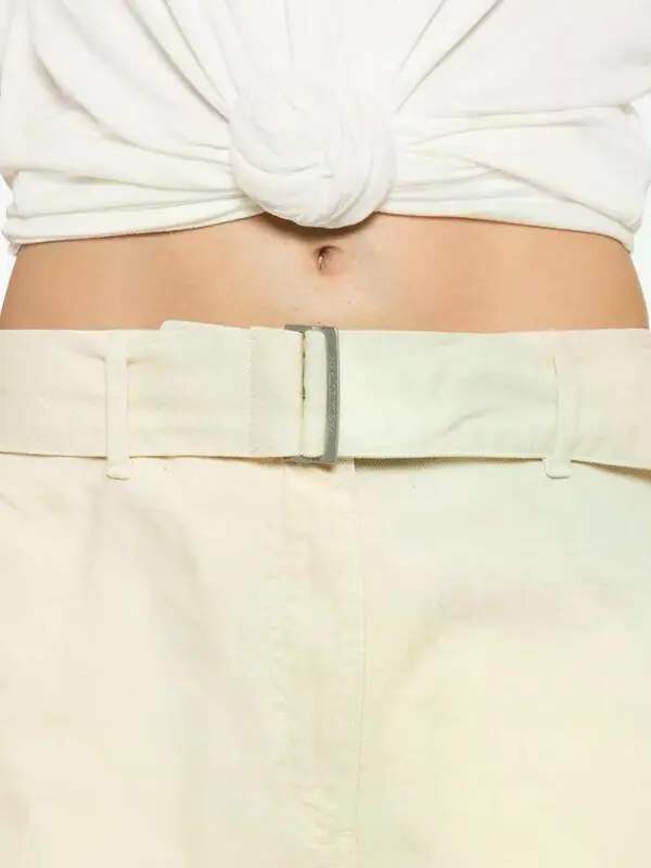 Magda Butrym Belted Jeans - Neutrals