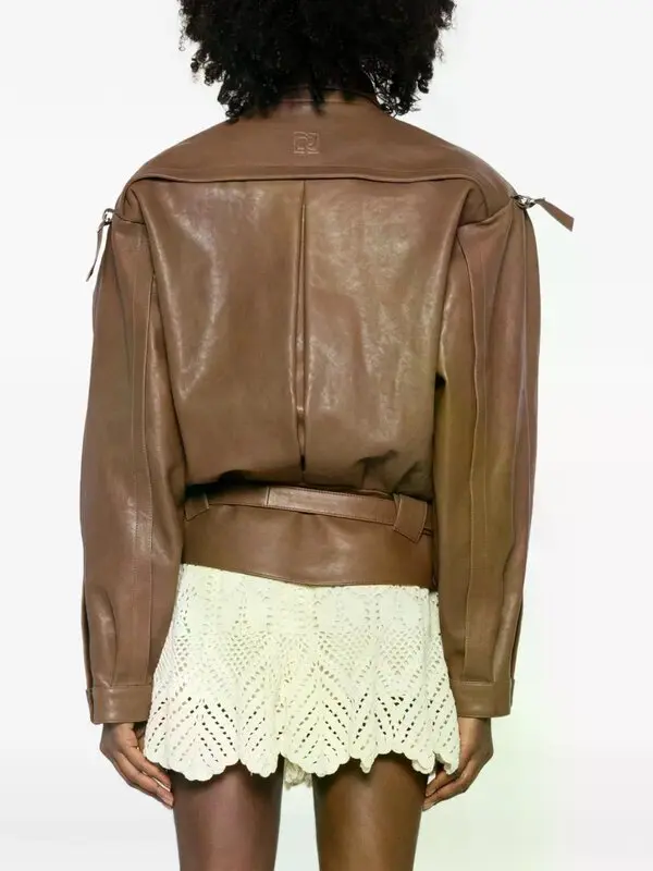 Magda Butrym Belted Jacket - Brown