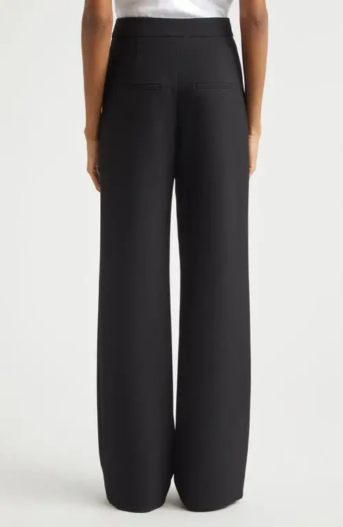 Veronica Beard Tonelli Straight Leg Pants - Black