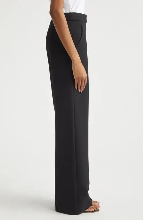 Veronica Beard Tonelli Straight Leg Pants - Black