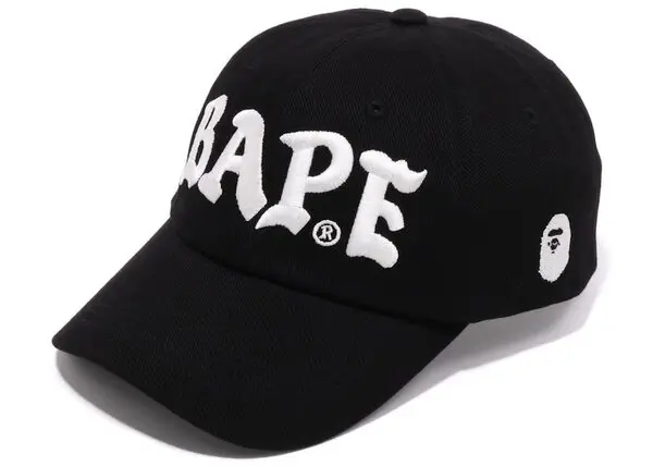 A BATHING APE Panel Cap Fw22 - Black