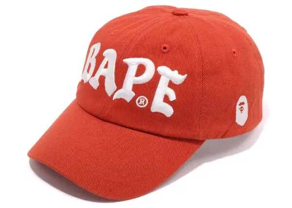 A BATHING APE Panel Cap - Red