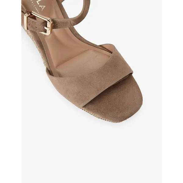 Carvela Sadie Suede Wedge Sandals