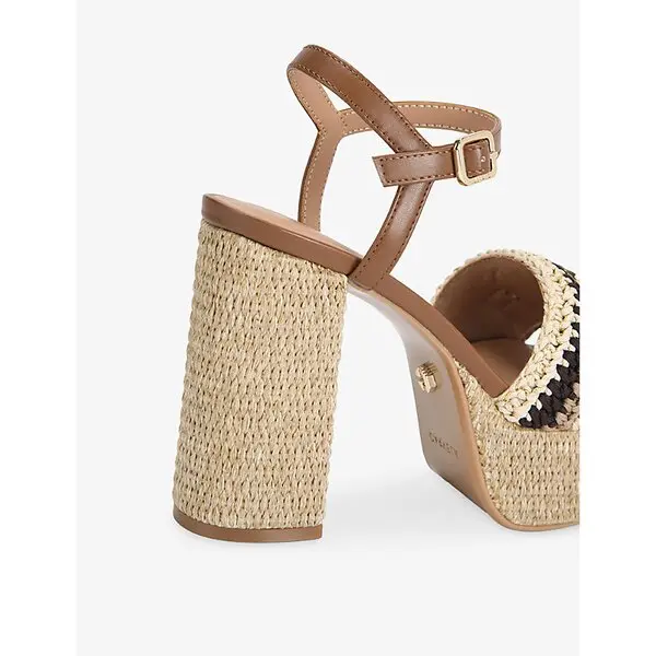 Carvela Nola Woven Platform Sandals