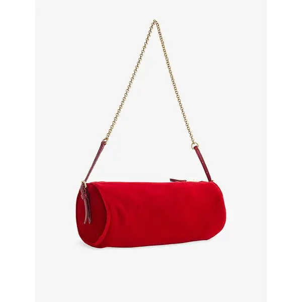 Miu Miu Velvet Zip-top Pouch