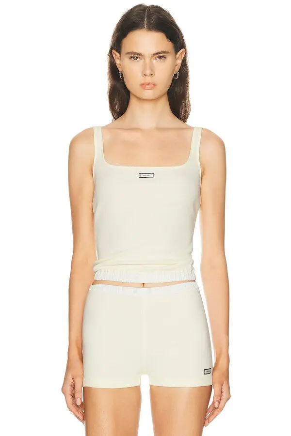 ENTIRE STUDIOS Lounge Tank Top - Pollen