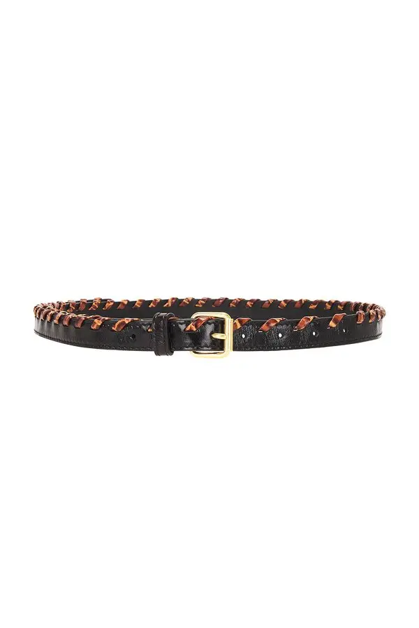 Dries Van Noten Leather Belt - Tan