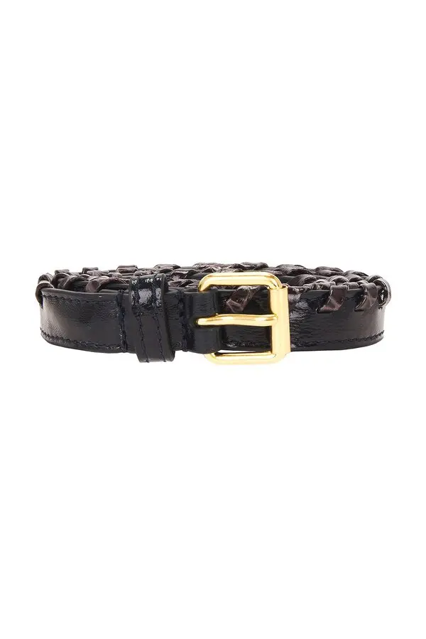 Dries Van Noten Leather Belt - Taupe