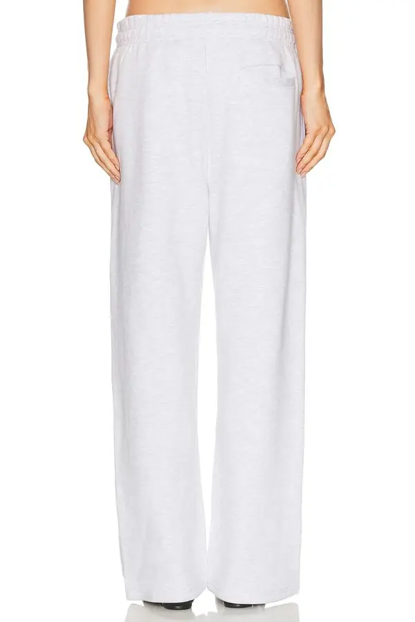 ENTIRE STUDIOS Straight Leg Sweatpant - Heather Grey