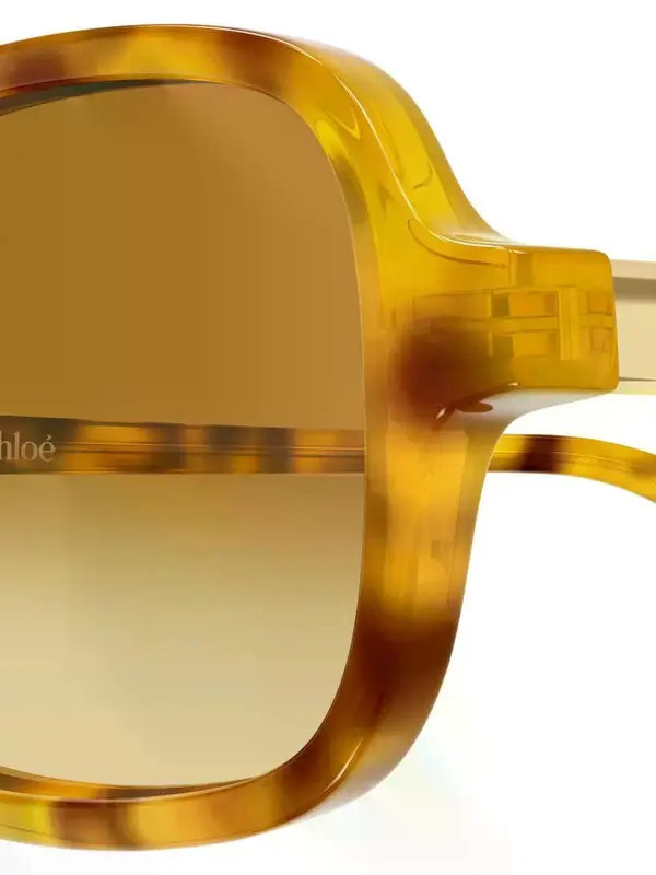 Chloé Rectangle-frame Sunglasses