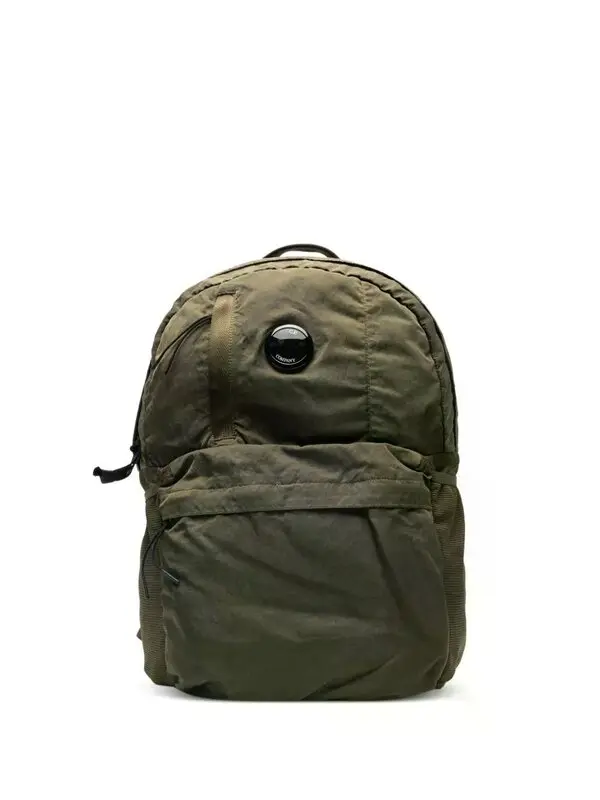 C.P. COMPANY Logo Patch Backpack - Green
