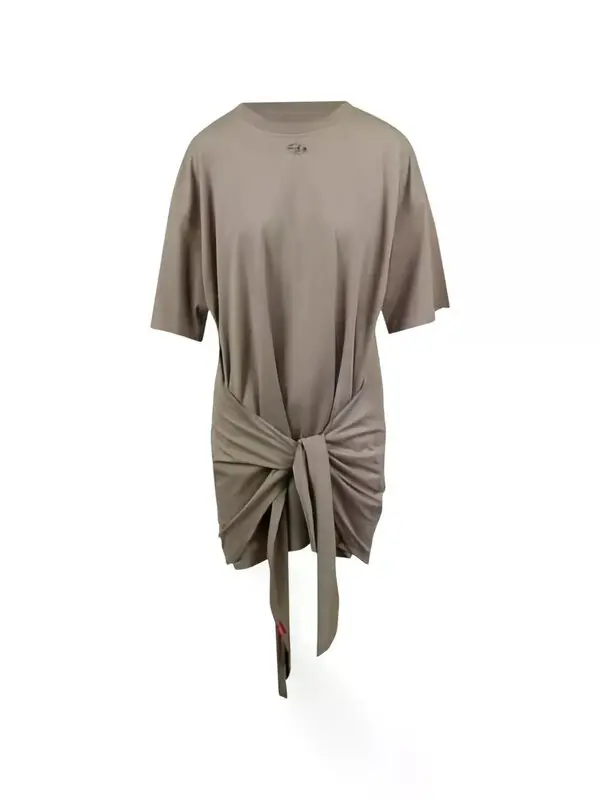 DIESEL® D-eivor Tie-detail Mini Dress - Grey