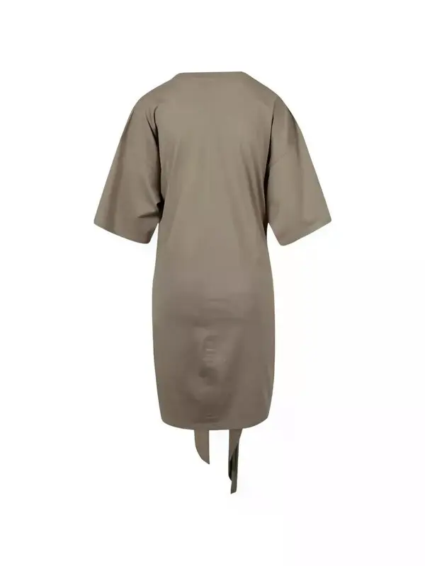 DIESEL® D-eivor Tie-detail Mini Dress - Grey