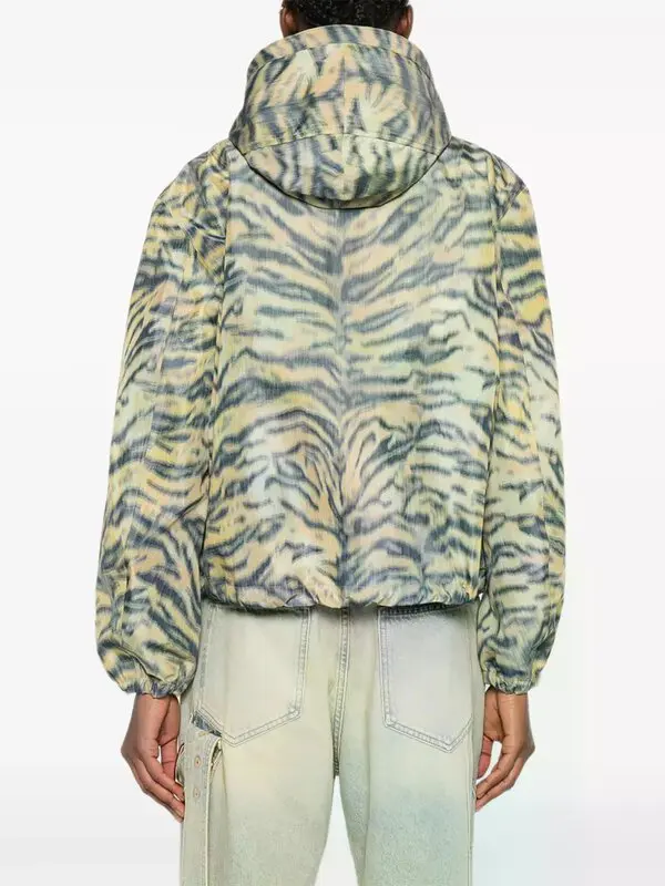 Kenzo Animal-print Hooded Jacket