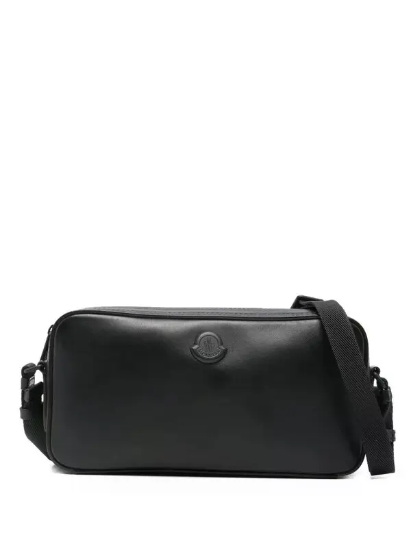 Moncler Carlo Logo-detail Cross Body Bag - Black