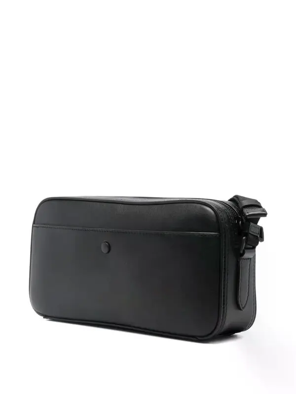 Moncler Carlo Leather Messenger Bag