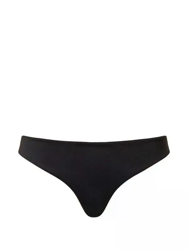 TWINSET Logo-detail Bikini Bottom - Black