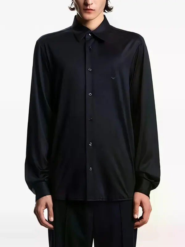 Emporio Armani Logo-detail Button-up Shirt