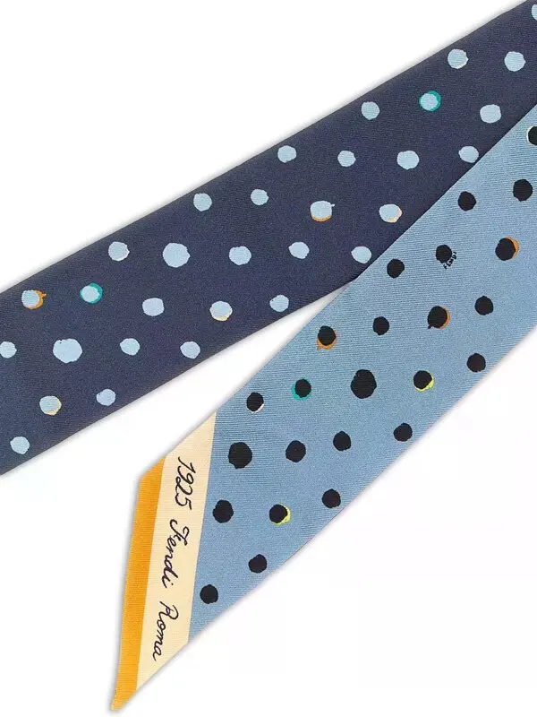 Fendi Polka-dot-print Scarf