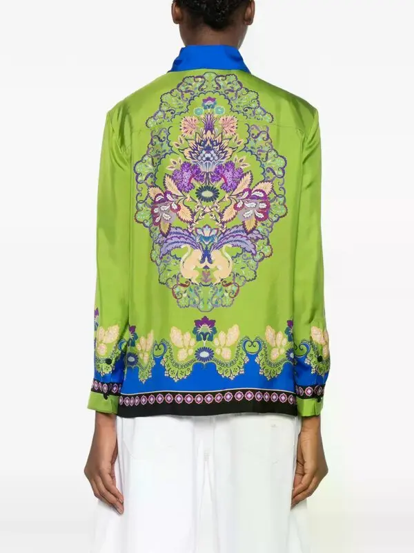 La DoubleJ Floral Buttoned Shirt
