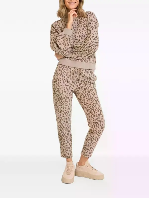 JUVIA Animal-print Track Pants