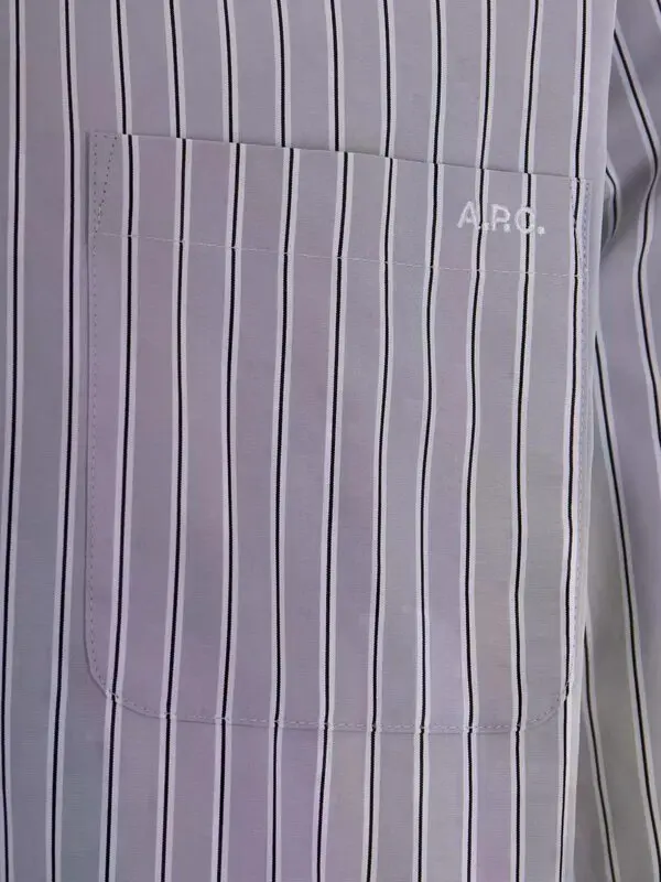 A.p.c. Stripe-pattern Shirt