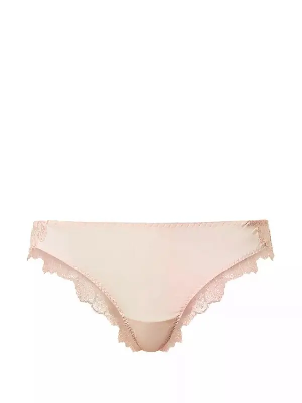 TWINSET Lace-panelled Briefs - Pink