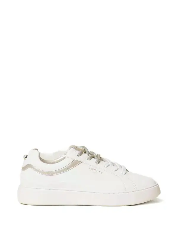TWINSET Leather Sneakers