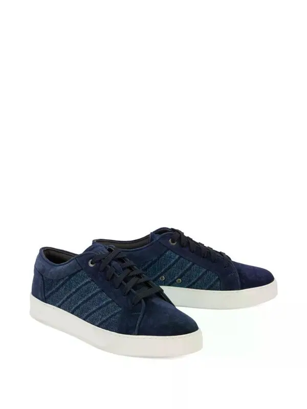 MOORER Boccioni Denim Sneakers