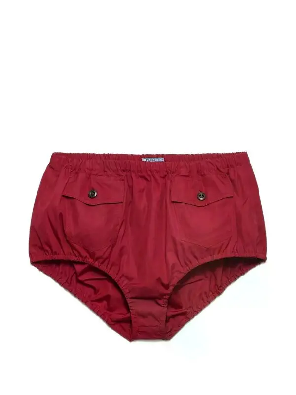 Prada Poplin Boy Shorts