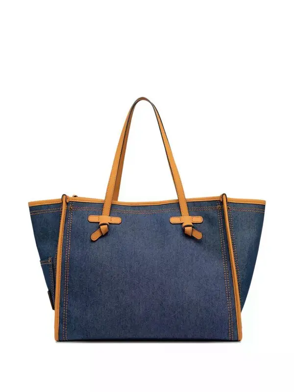 GIANNI CHIARINI Medium Marcella Tote Bag - Blue