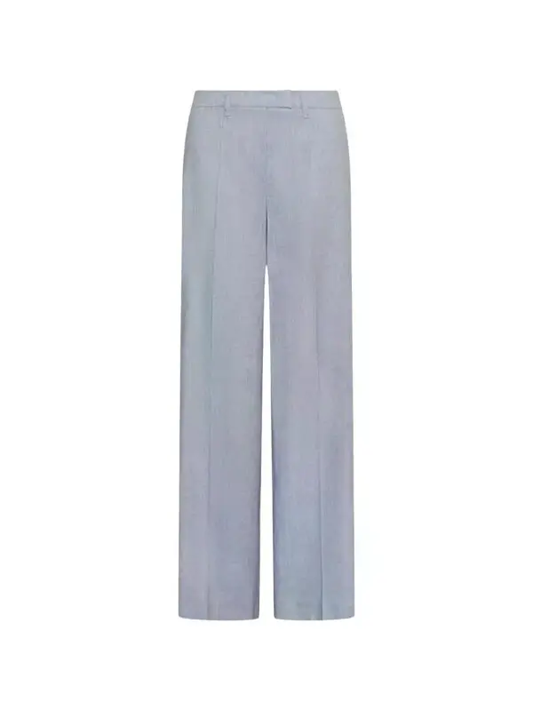 Marella Herringbone Palazzo Trousers