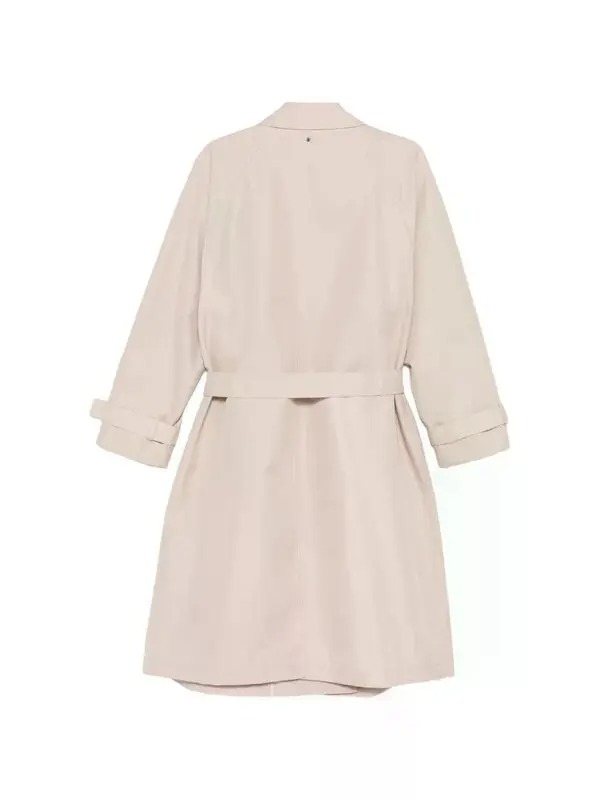 Marina Rinaldi Buttoned Belted Coat