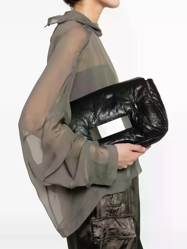 Rick Owens Leather Clutch Bag