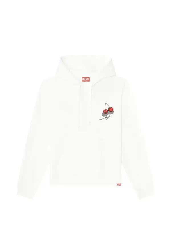 DIESEL® Graphic Print Sweatshirt - White