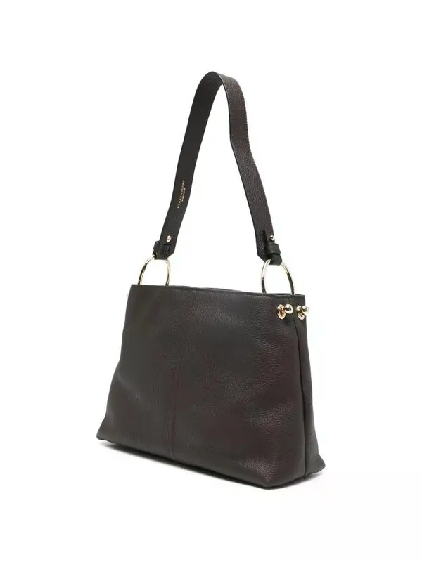 Strathberry Lana Ring-detail Shoulder Bag - Brown