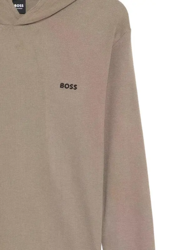 BOSS Logo-embroidered Hoodie